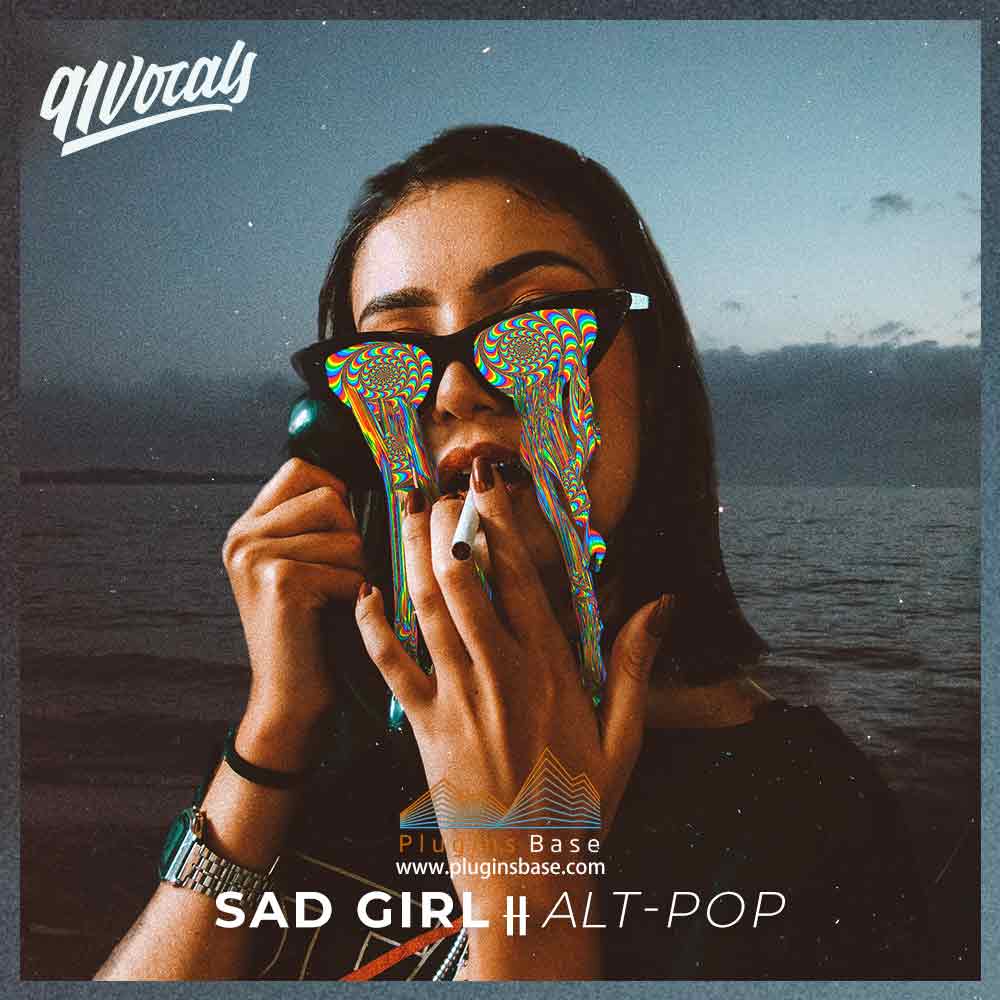 91 Vocals Sad Girl Alt Pop WAV 人声采样包 Loop 音色 - PluginsBase