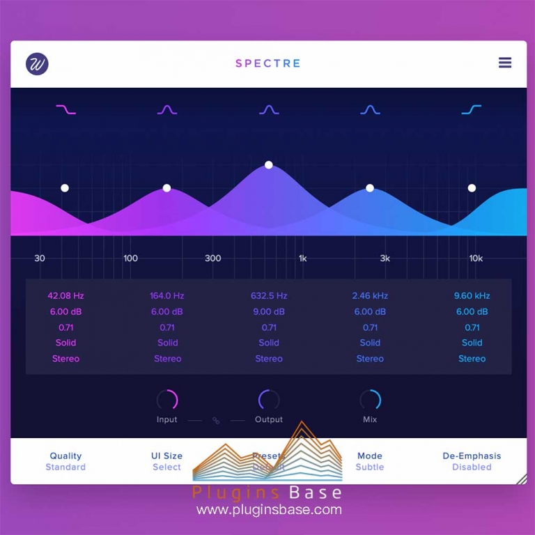 Wavesfactory Spectre v1.5.5 Win+Mac 均衡 EQ 饱和度 效果器 混音 插件 VST AU VST3 AAX ...