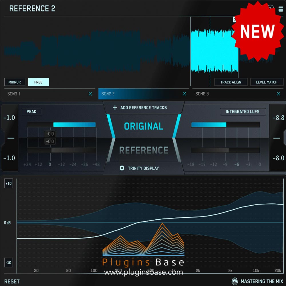Mastering The Mix REFERENCE 2 Mixing and mastering utility plugin v2.0. ...