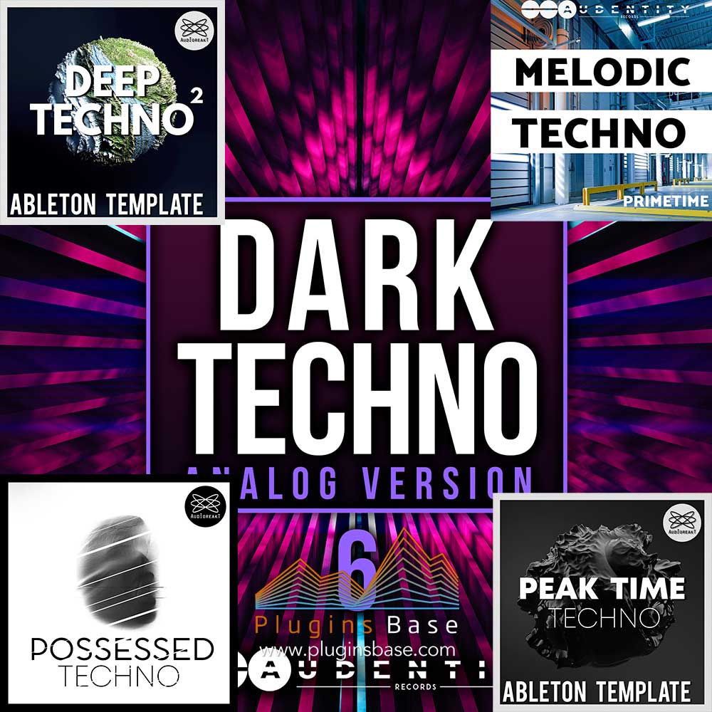 Audentity Records Melodic Deep Dark Techno Bundles [Ableton Live Template+WAV+MiDi+Presets] 5套合集 ...
