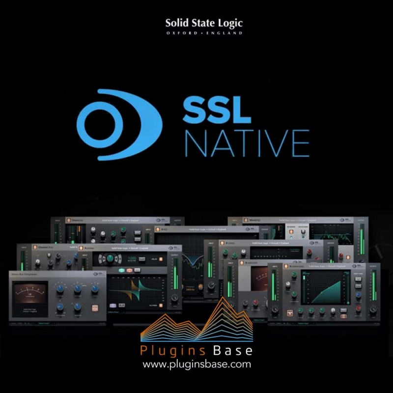 混音效果器合集 Solid State Logic SSL Native Plugins Complete Bundle v6.5.30 [WiN] 完整版 压缩 混响等 插件 AAX VST ...