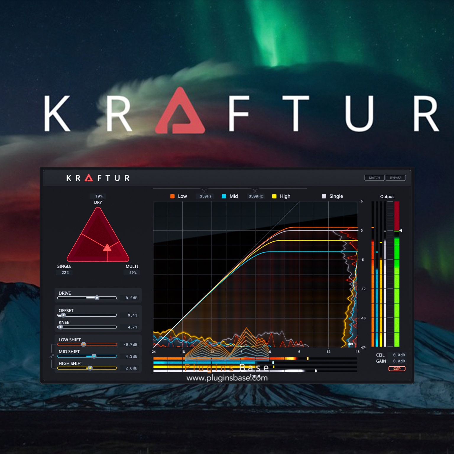 多段动态响度饱和插件 Soundtheory Kraftur v1.1.2 [WiN+MAC] - 插件基地